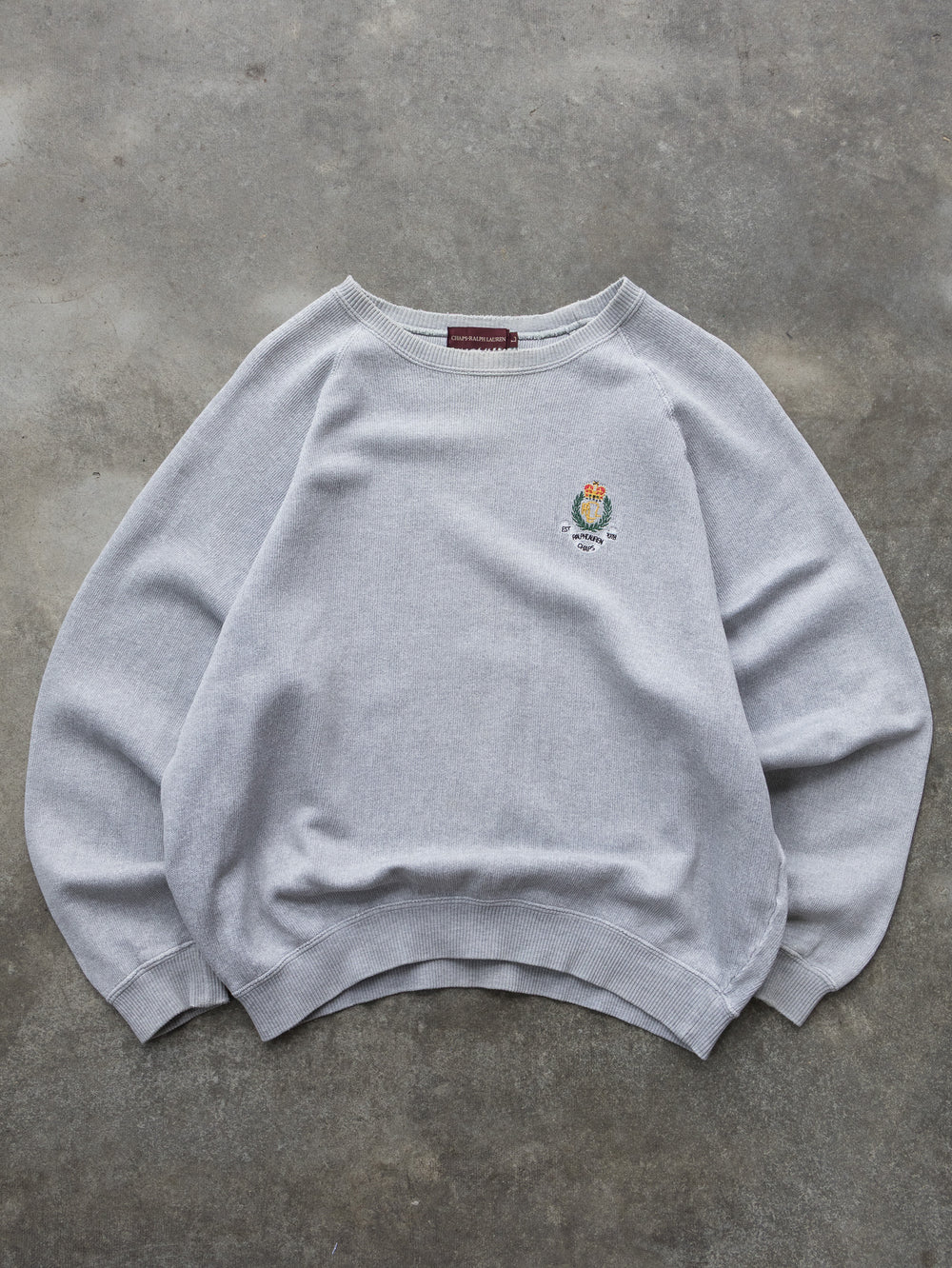 Vintage Grey Chaps Ralph Lauren Sweatshirt (M)