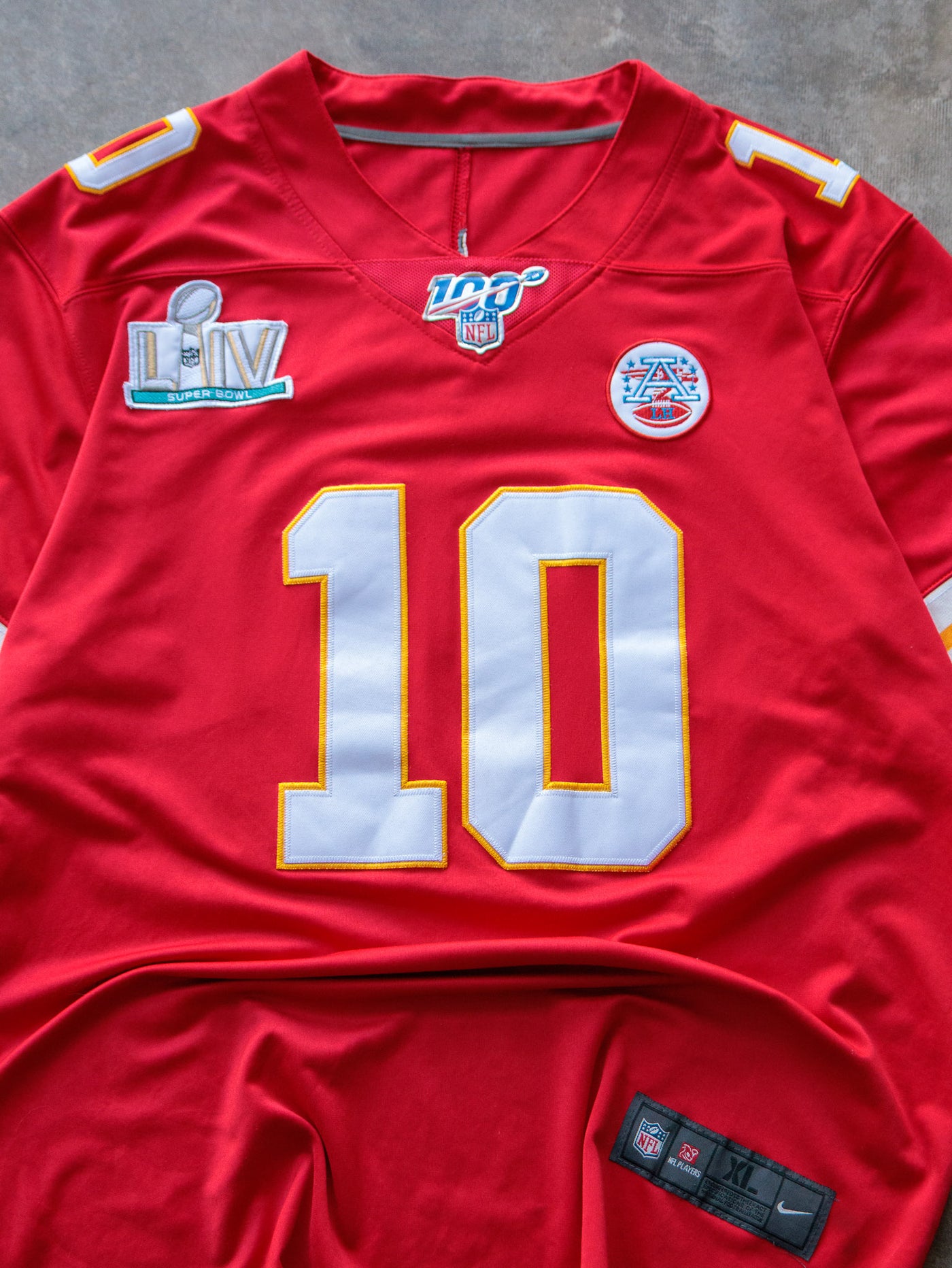 Nike Kansas City Chiefs Tyreek Hill Super Bowl NFL Jersey (XL)